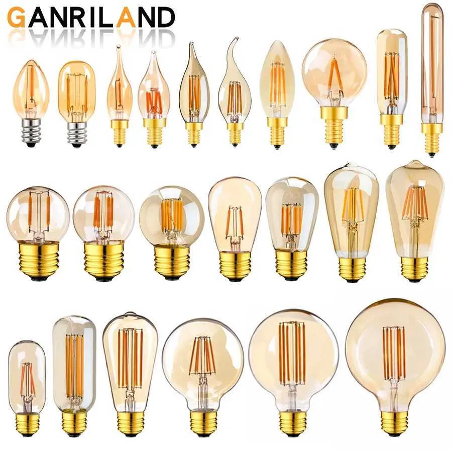 E14 E27 LED Bulb 220V Dimmable Retro LED Filament... From Urban ...