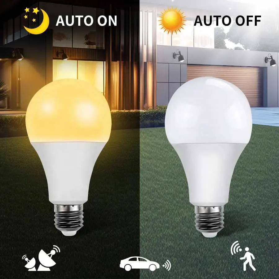 Motion Detection Light Bulb: E27 LED Radar Sensor, Automatic On/Off ...