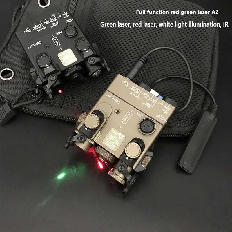 Sotac Metal DBAL A2 Tactical hene laser with Red and Green Dot ...