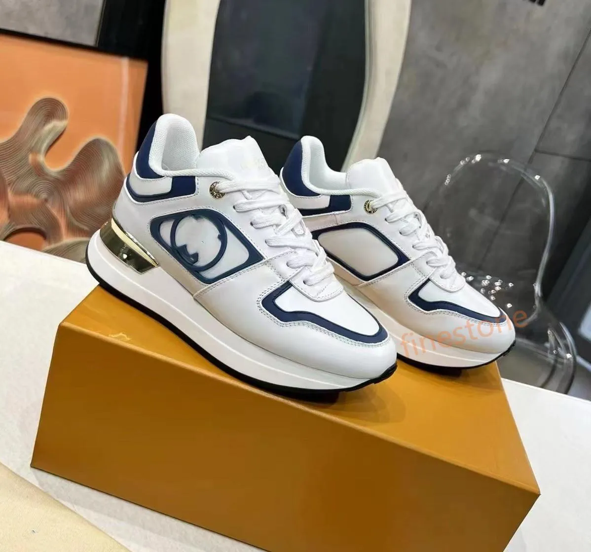 Bulk Luxury Designer Embossed Mesh Sneakers For Women And Men Lace Up ...