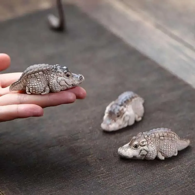 Realistic Clay Animal Sculptures