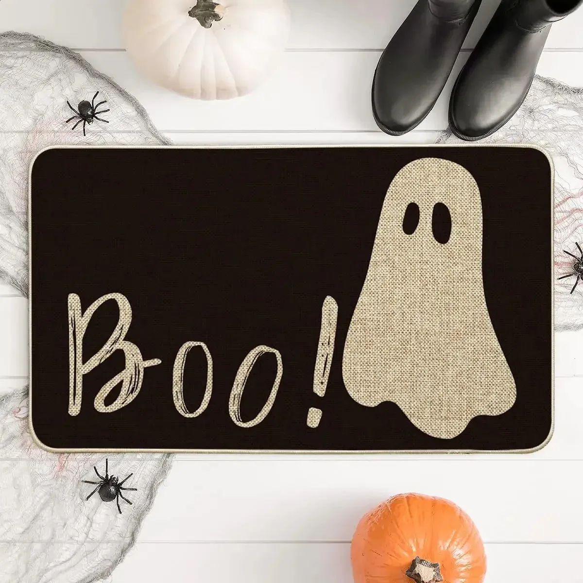 Autumn Halloween Decorations Spooky Ghost Door Mat:... From Mengdastore ...