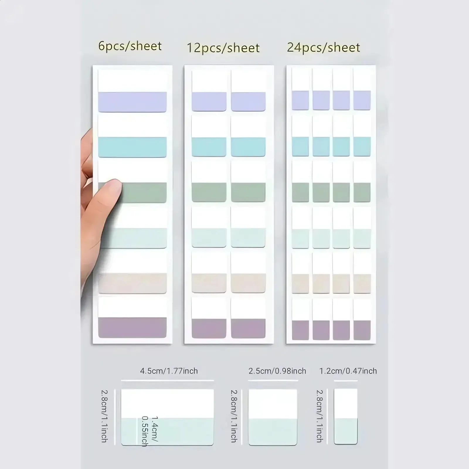 Wholesale Multicolor Sticky Notes Index Notepad With Simple And ...