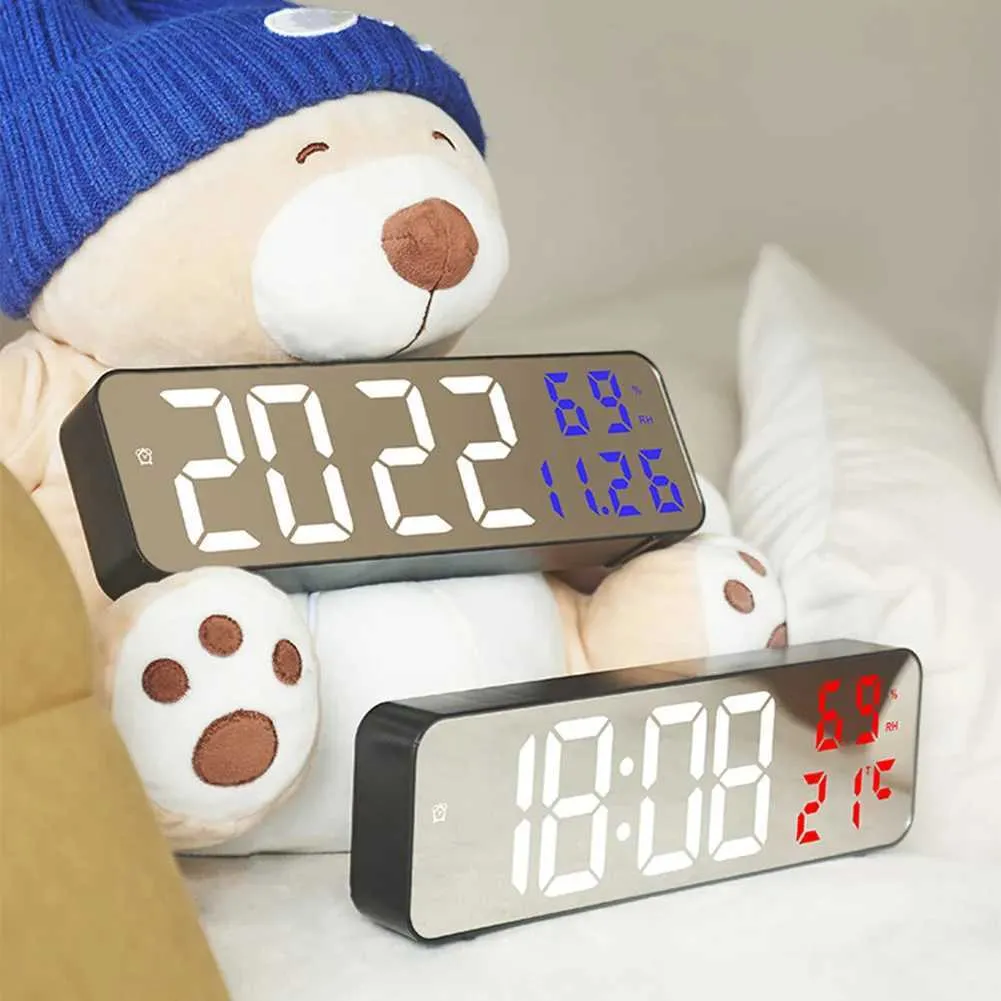 Large LED Digital Ajanta Digital Table Clock With Time, Temperature ...