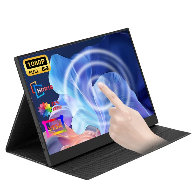 1080P Portable Monitor: Expandable Screen For Laptop, PS5 Mobile Screen ...