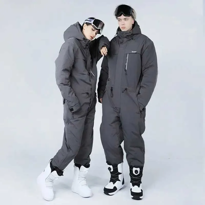Waterproof Ski Suits: Cold Weather Jumpsuit for Men & Women - Winter ...