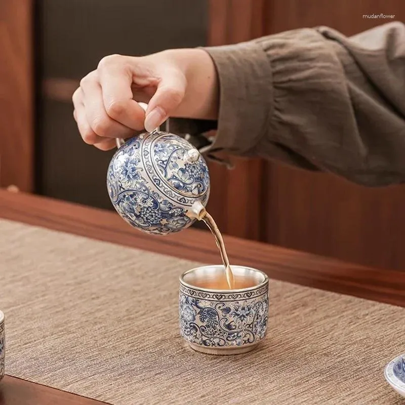 Chinese Luxury Ceramic Mini Tea Tray Set Coffeeware Drinkware For Home ...