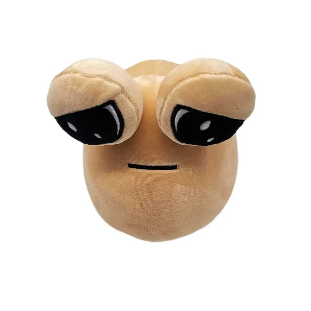 Cuddly Alien Pou Plush Toy - 22cm Kawaii Pillow for Kids & Home Decor ...