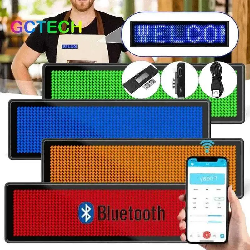 LED Blip Digital Billboards With Bluetooth Charging And Mini Display ...