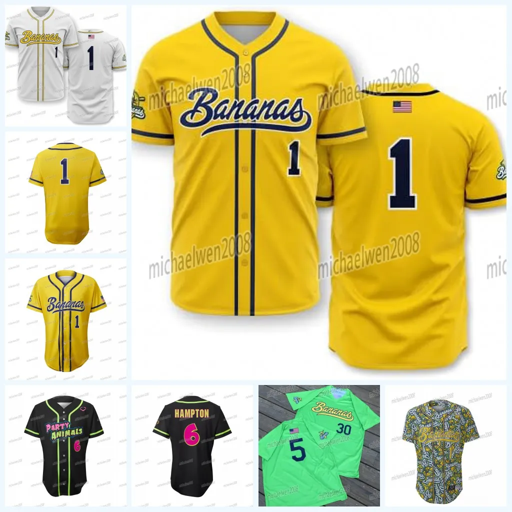 Savannah Bananas Baseball Jerseys Custom Team... From Michaelwen2008 ...