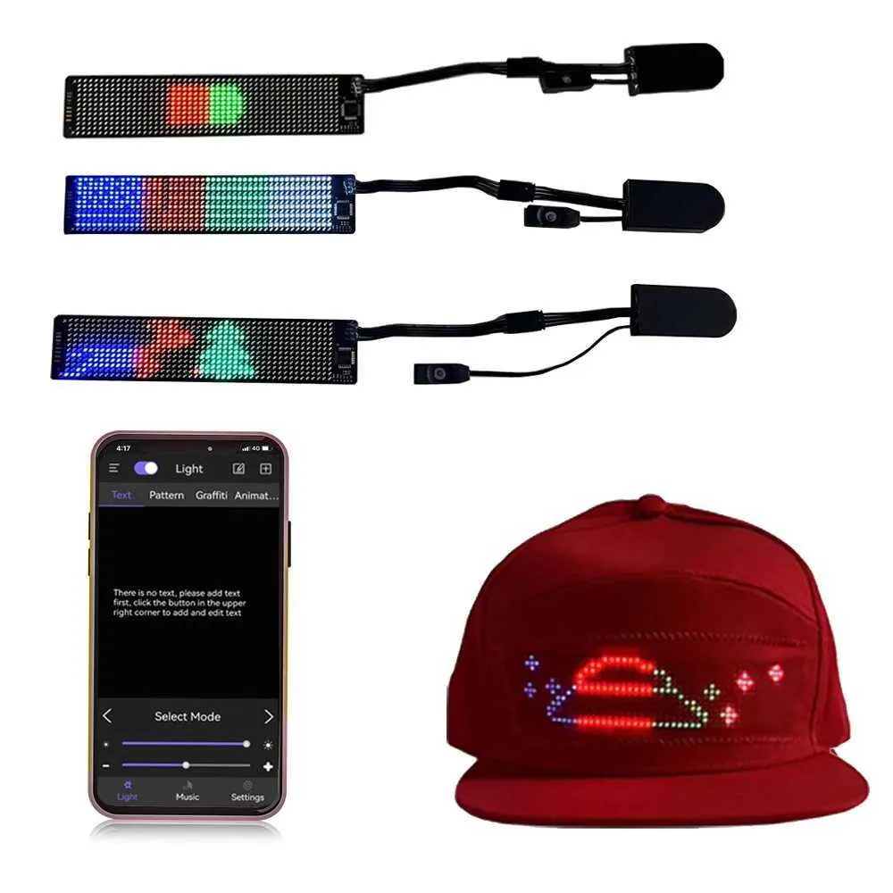 Mini LED Flexible Display Board - Programmable Bluetooth Billboard for ...
