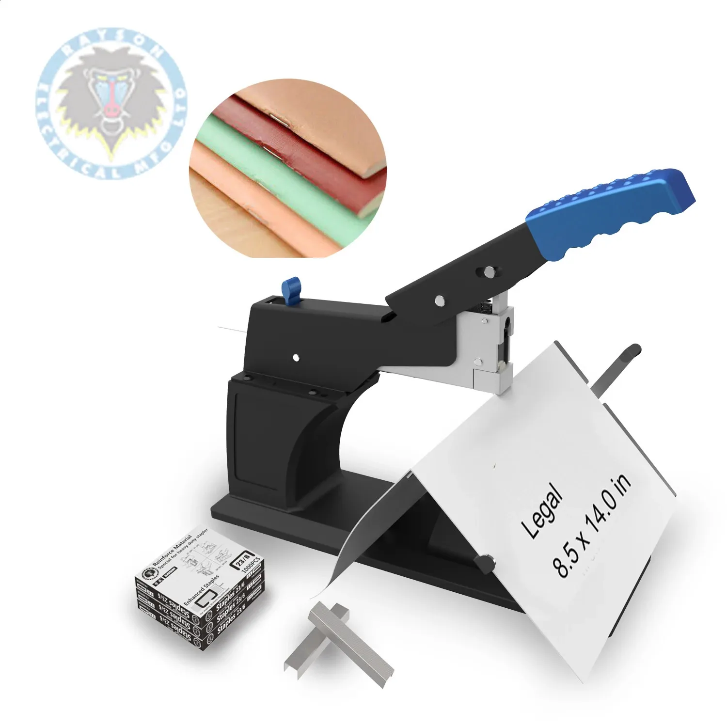 Heavy Duty Stapler for Book Binding - Staples up to 30 Sheets! Labor ...