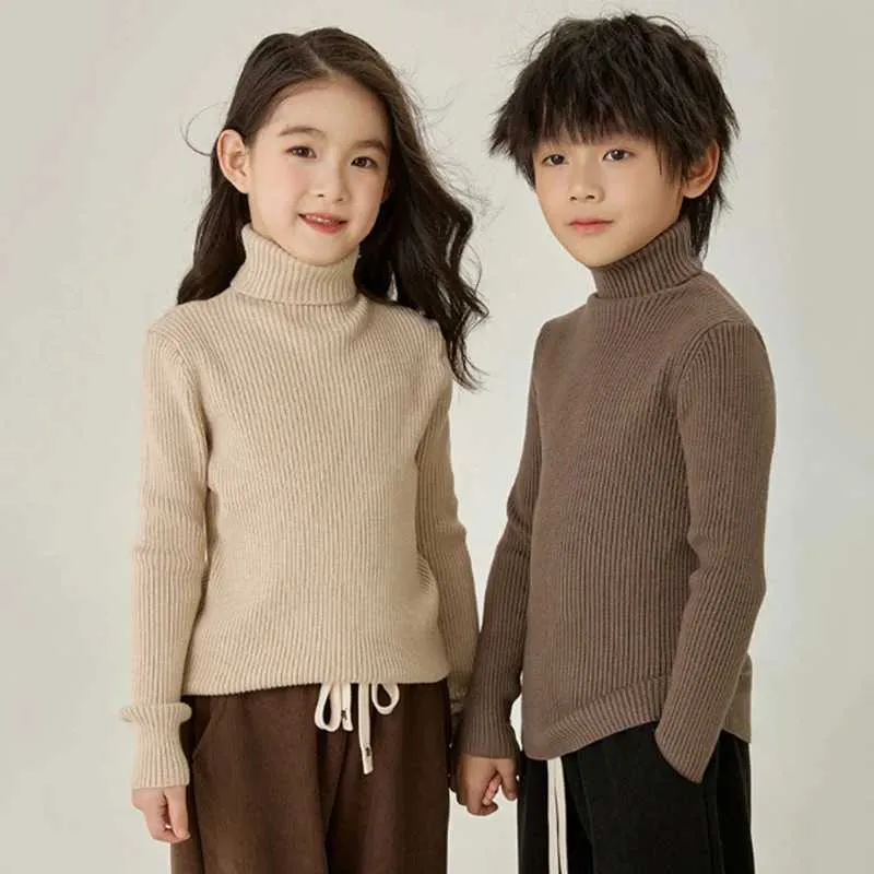 Kids Turtleneck Sweater: Warm Winter Pullover for Boys & Girls 4-13 ...