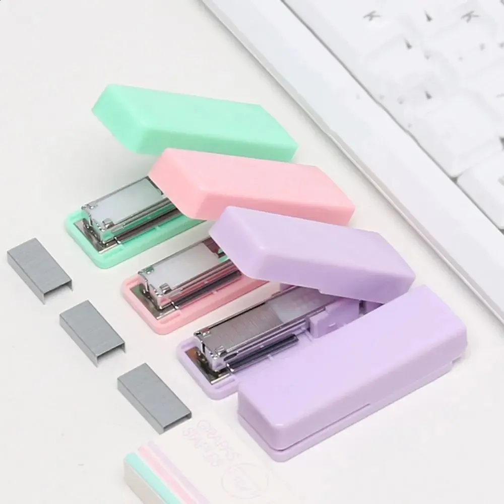 Candy Color Mini Stapler: Portable Bookbinding Tool - Shop Now for ...
