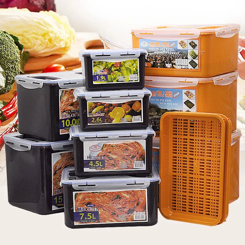 Large Food Grade Jar Container - Ideal for Kimchi, Pickles & More! Shop ...