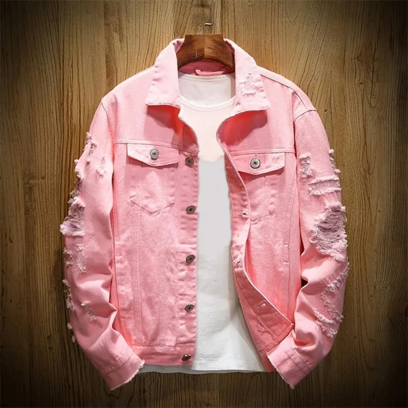 Ripped Jean Jacket: Distressed Denim with Pockets - Shop Now! Best ...