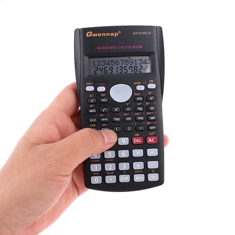 Scientific Calculator for Students - Handheld 2-Line Display, Multi ...