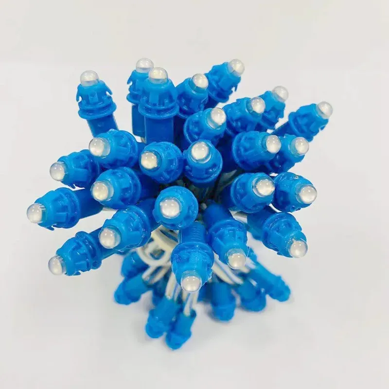 50-Piece 9mm Single Color LED Pixel Modules: 12V Waterproof Lights for ...
