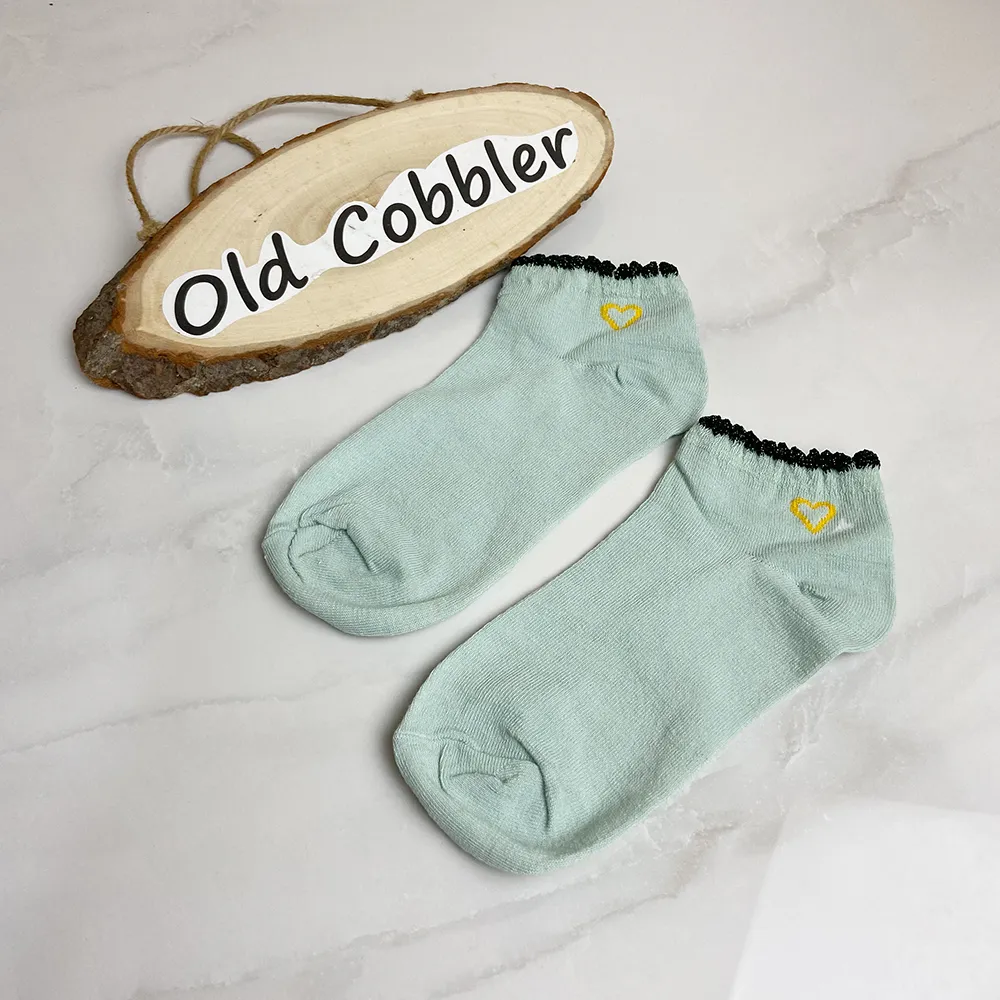 OC SB9447 Spring And Autumn Girls' Socks Shallow Mouth Low Cut Student ...
