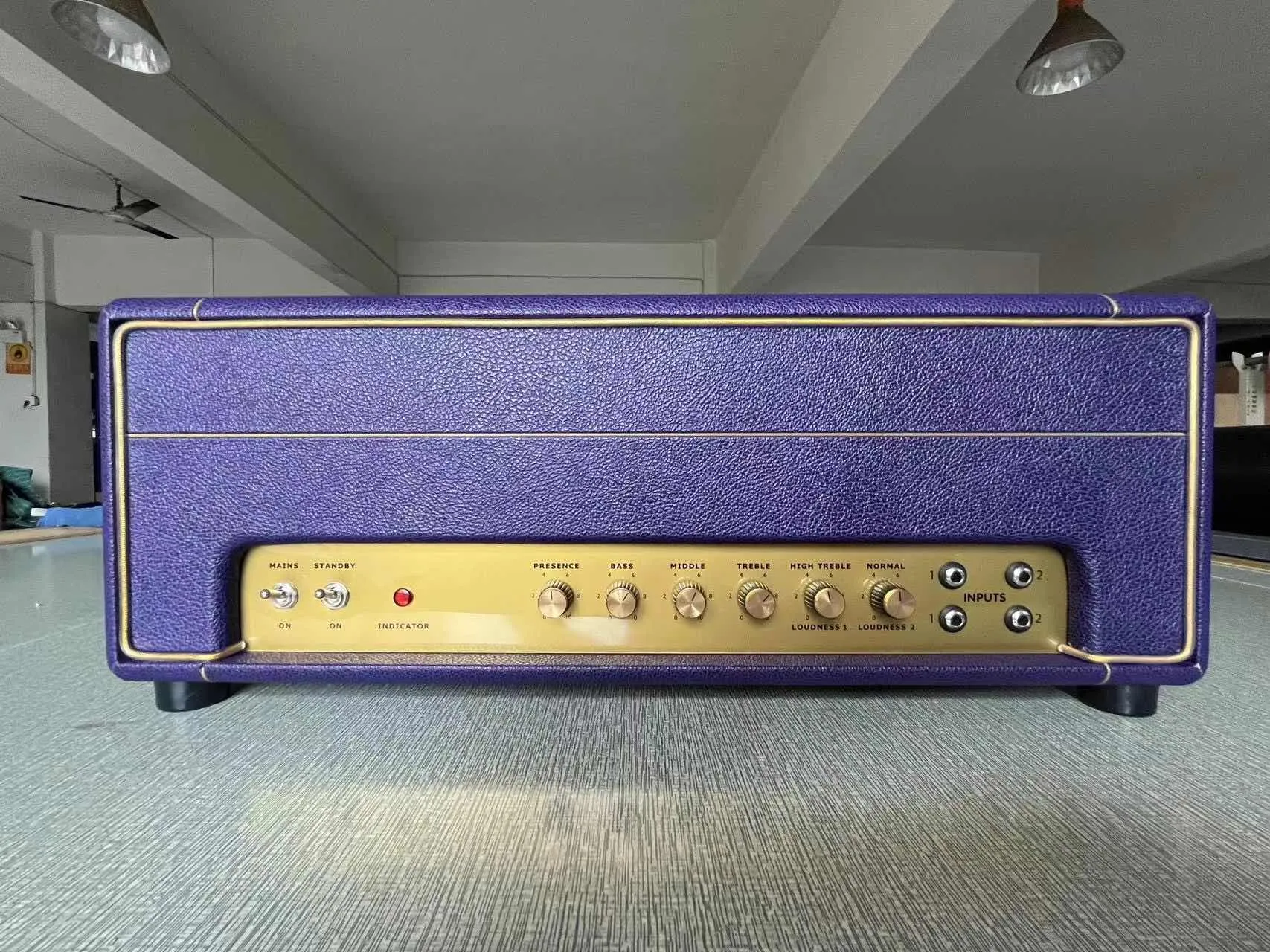 PLEXI 1959 Custom Handmade 50W Guitar Amplifier Purple Color With ...