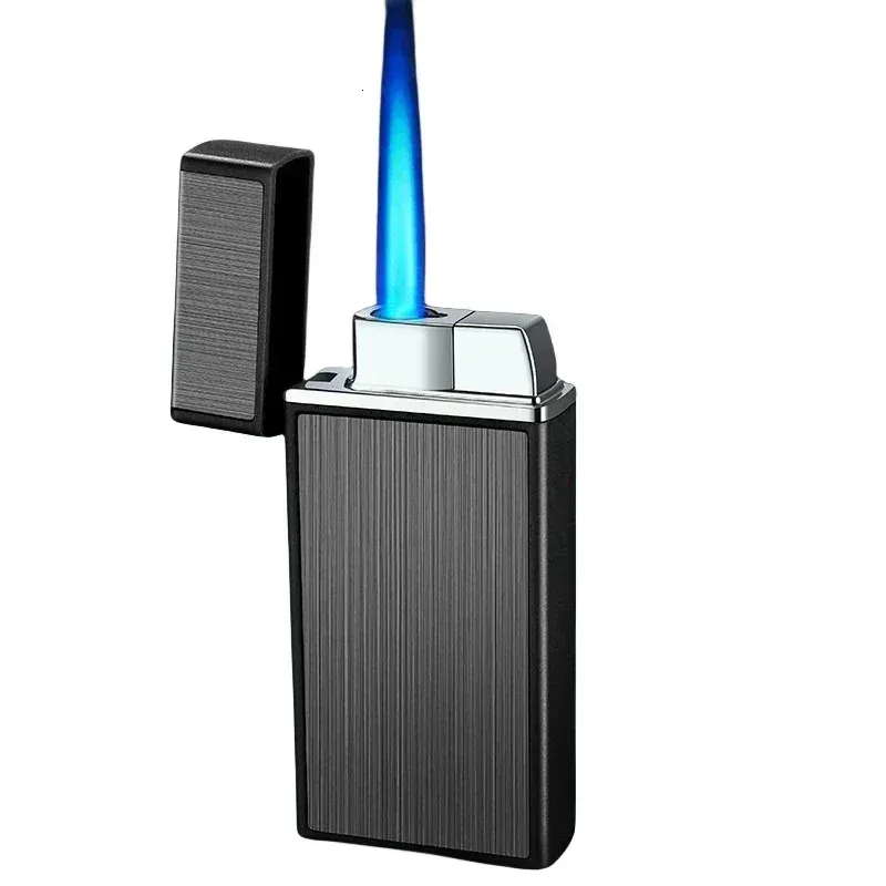 Metal High Firepower Portable Butane Gas Direct Blue Flame Spray Gun ...