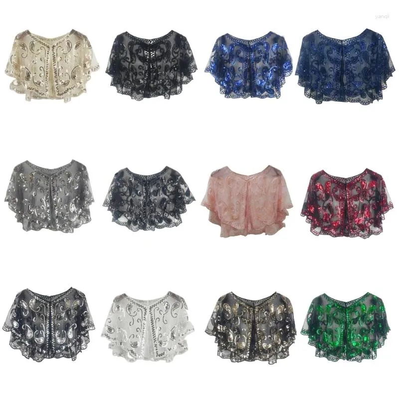 1920s Beaded Lace Scarf, Shawl, And Shrug Set For Flapper Outfits From ...