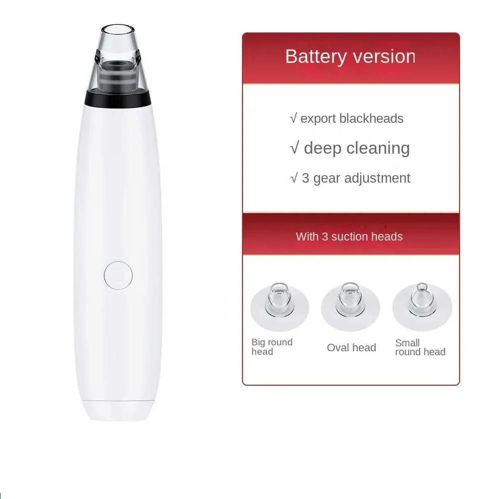 Electric Facial Blackhead Suction Machine Portable Vacuum Blackhead ...