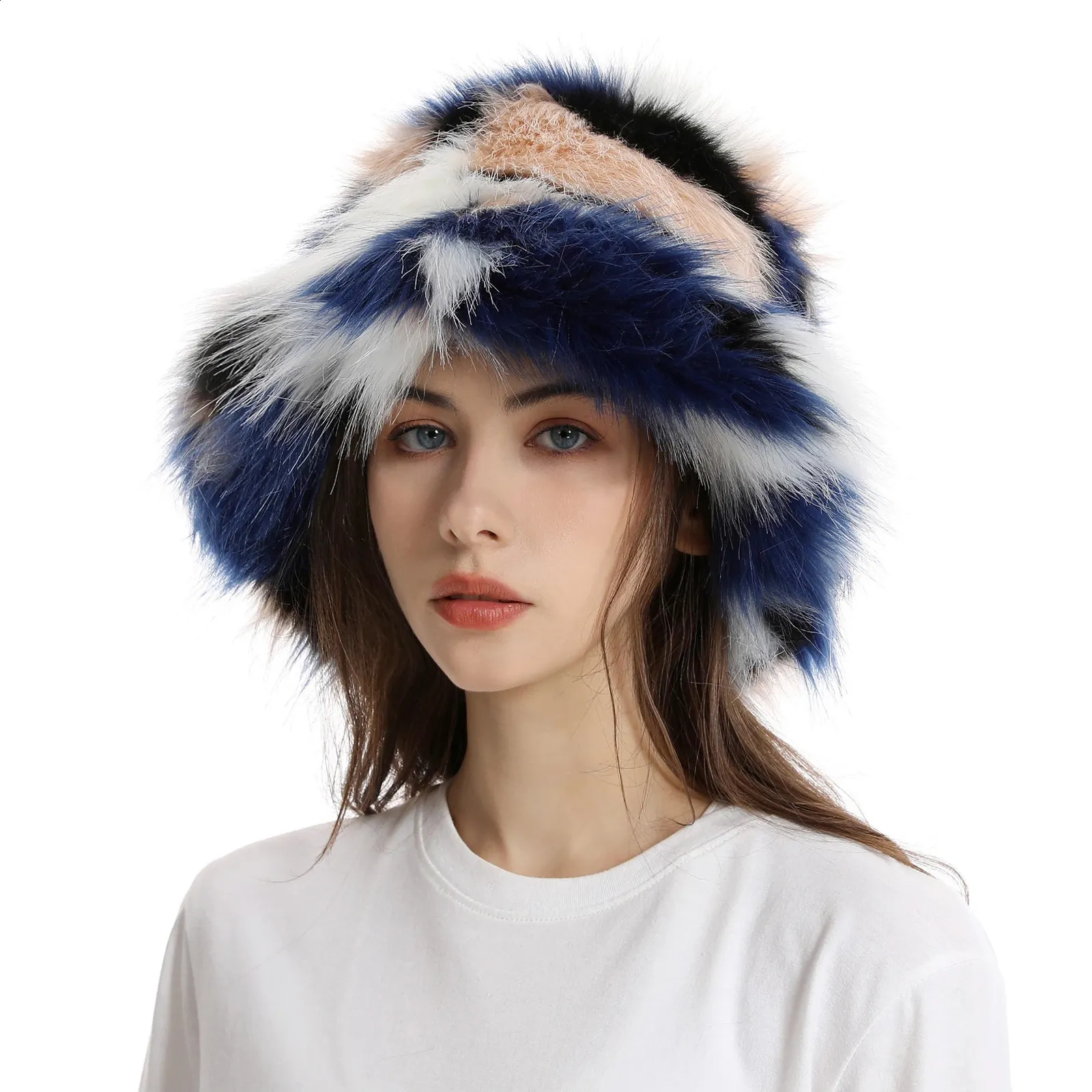 Winter Warmth: Fluffy Bucket Hat - Soft Thickened Panama Style, Shop ...