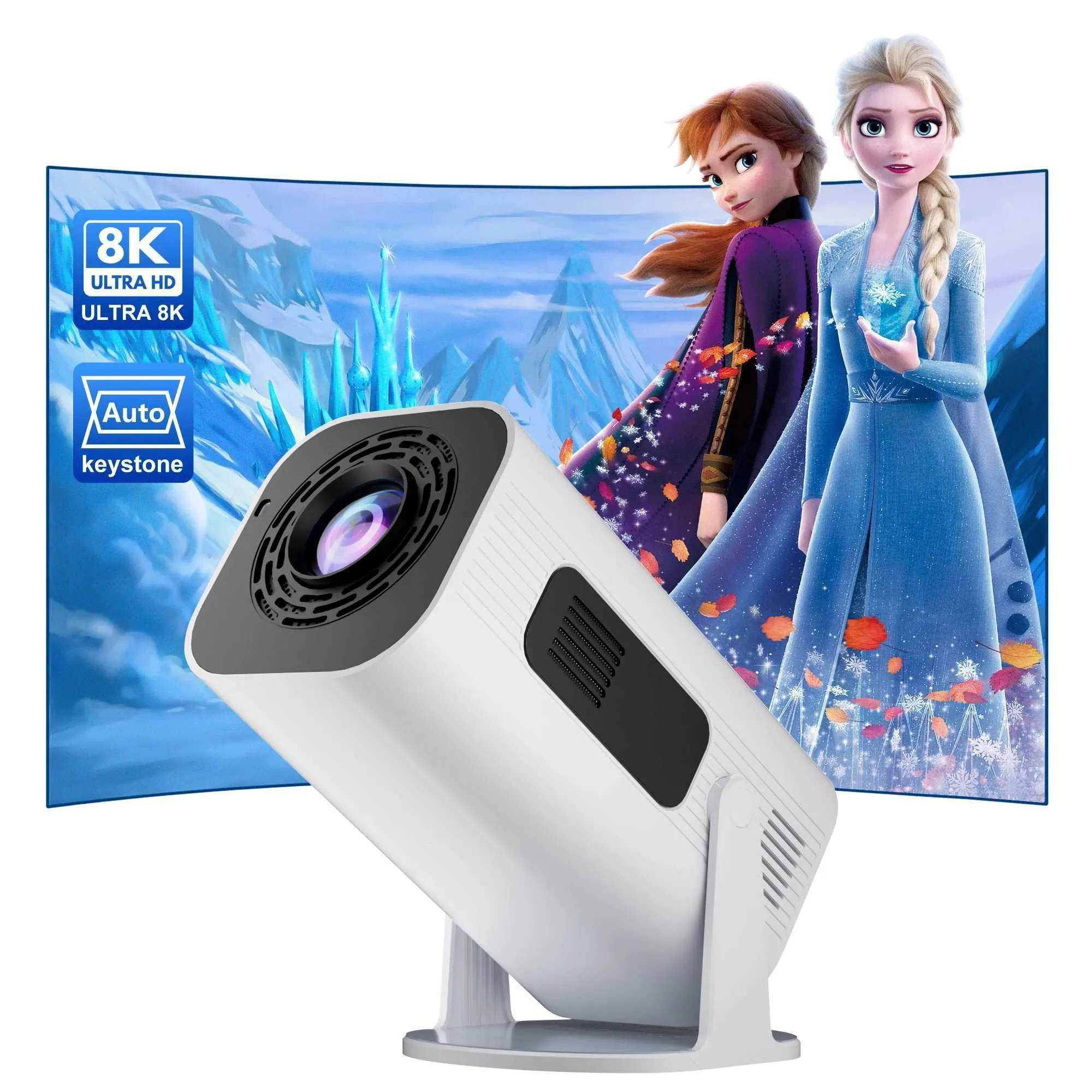 DHgate.com:Salange P330 Mini Projector: Android 11, 4K 8K 1080P Support ...