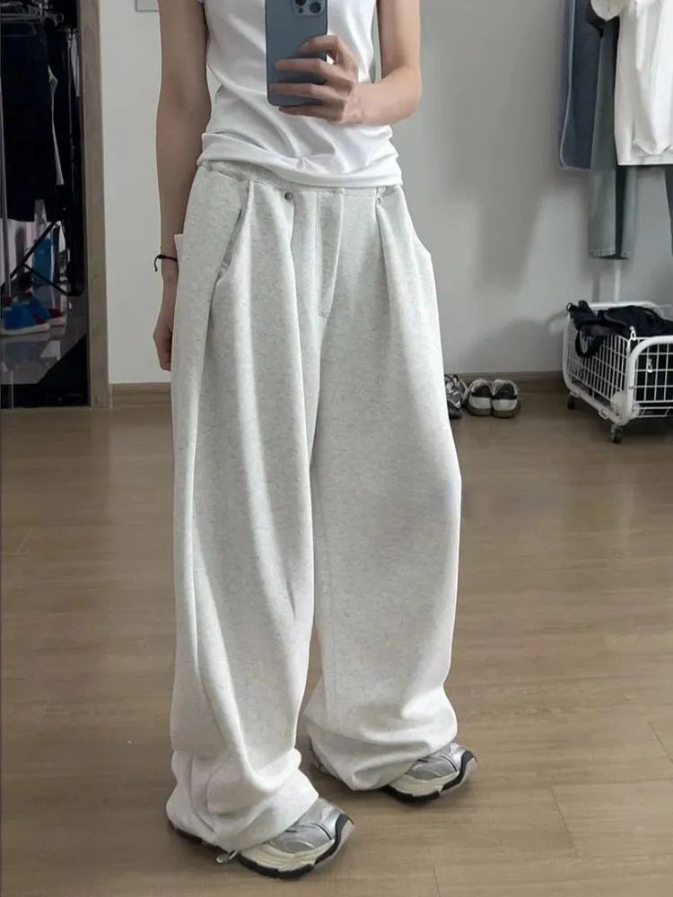 Vintage Baggy baggy sweatpants for Women - Y2K Korean Style Vintage Baggy baggy sweatpants for Women - Y2K Korean Style