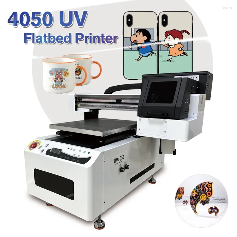 A2 High Speed UV Flatbed Printer - 4050 DPI, 2 Print Heads, I3200 ...