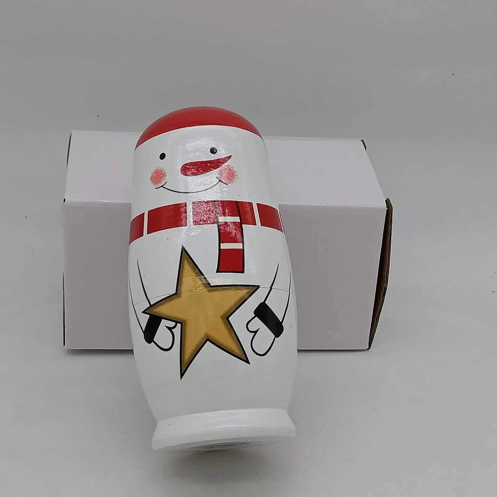 M240828 Wooden Russian Nesting Dolls Party Props And New Year Home ...