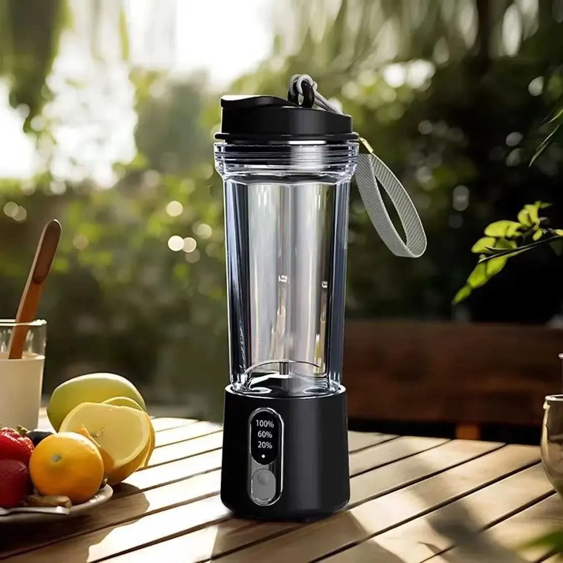 Portable Smoothie Blender: Electric Fruit Juicer Machine For Refreshing ...