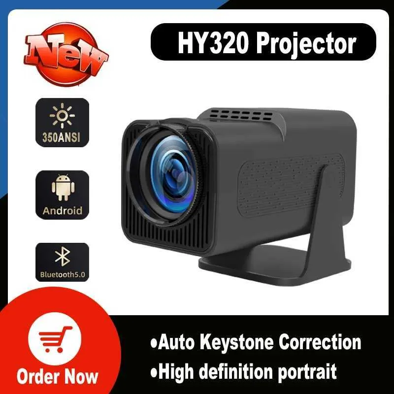 Portable 1080P Projector - Android 11, Dual-Band WiFi, Bluetooth, Auto ...