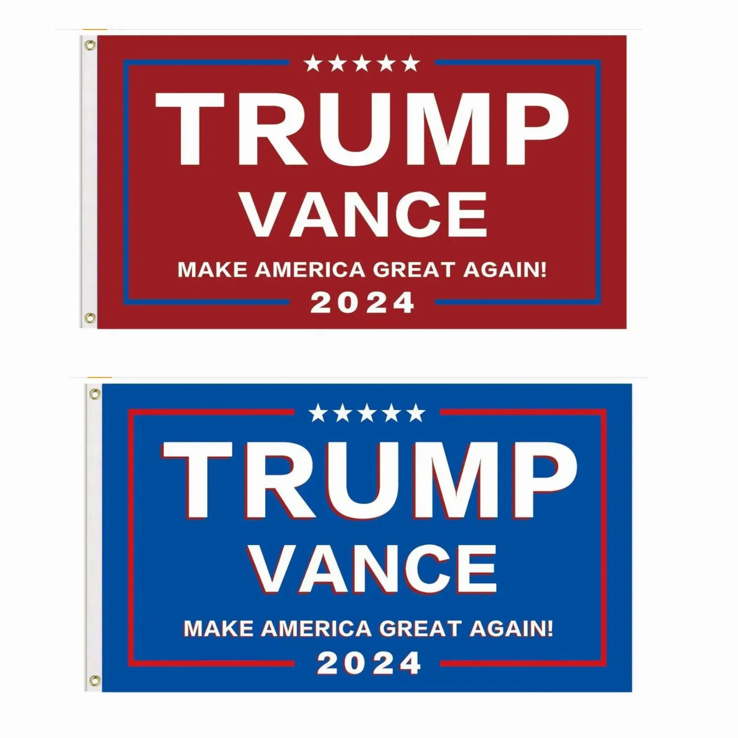 Donald Trump Trump Vance 2024 Flag 3x5 Feet, 90x150cm, US American ...