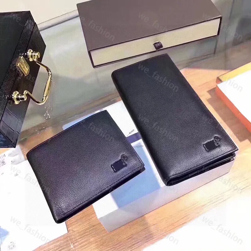 High Quality Cowhide Leather Designer Wallet With Clip For Men And ...