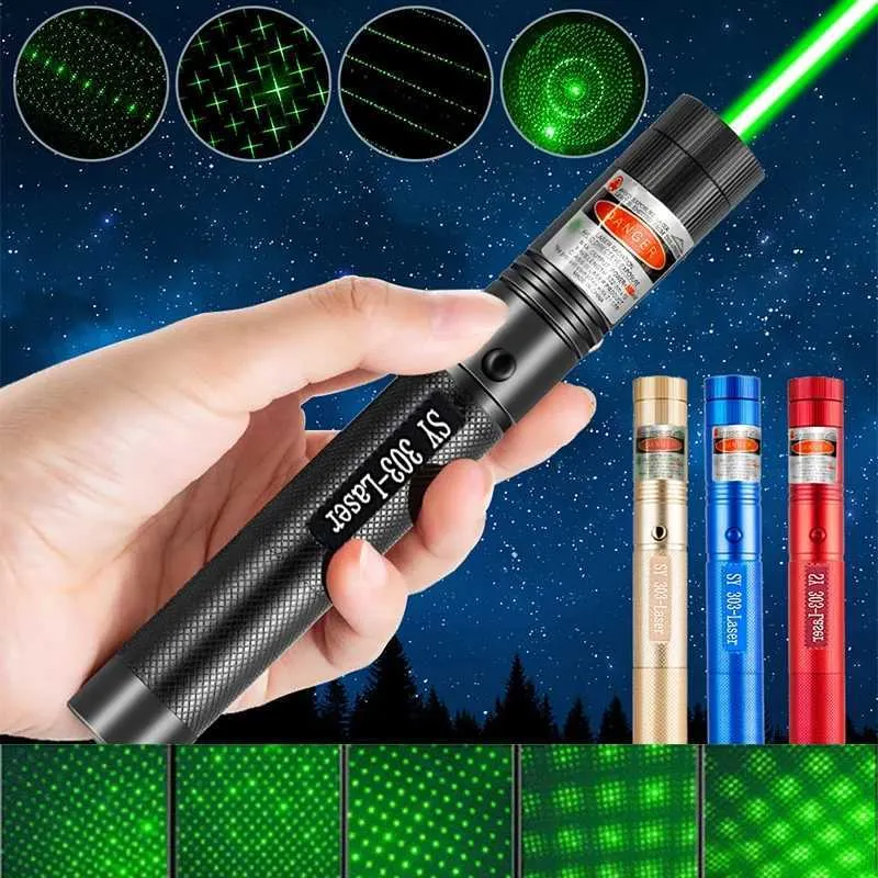 Green Laser Pointer Pen With Laser Pointer: High Power 532nm Beam For ...