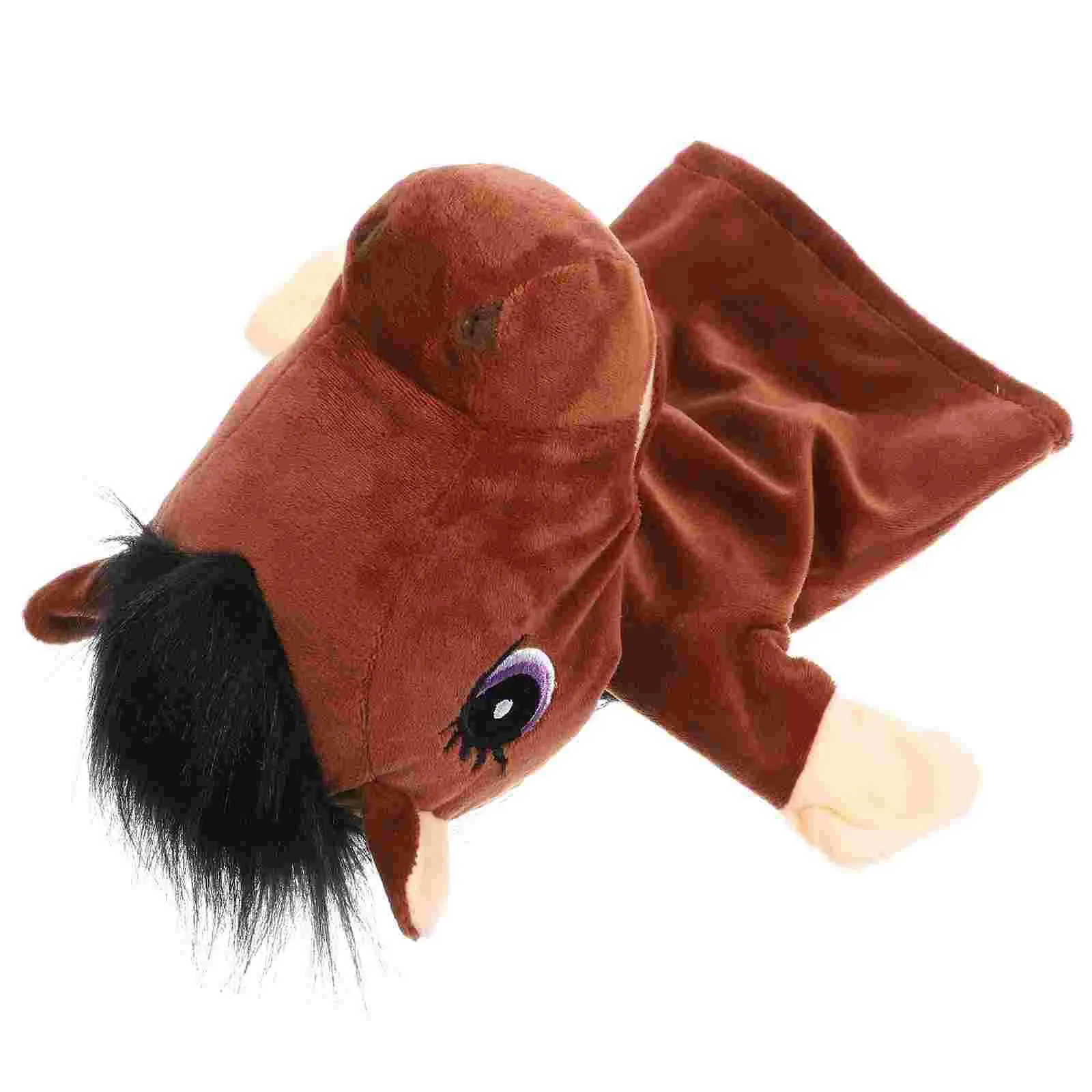 DHgate.com:Interactive Horse Hand Puppet Plush Toy for Kids - Cotton ...