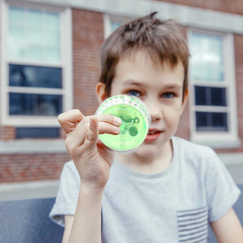 Glowing Yo-Yo for Kids - Creative Flashing Yo-Yo, Plastic, Beginner ...