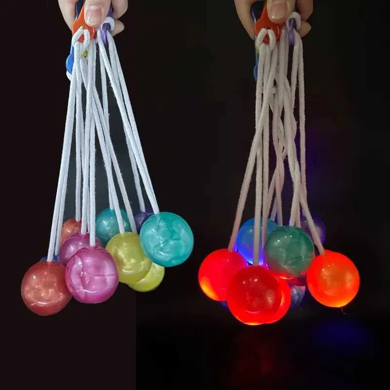 Colorful Light-Up Clacker Balls: Retro Fun for Kids & Adults! Stress ...