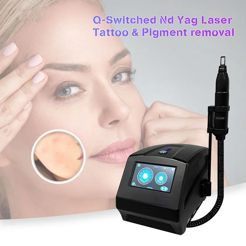 Picosecond Picosecond Laser Tattoo Pigment Removal Machine With Q Switch And 3 Wavelength Nd Yag ...
