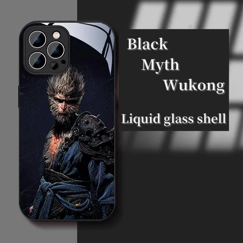 Black Myth Sun Wukong Cool Shockproof Anti Fall Mobile Phone Skull ...
