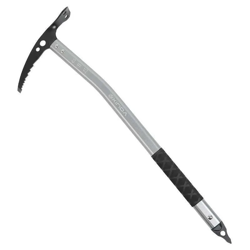 Multi-Functional Ice Axe - Stainless Steel Ice Pick, Climbing & Walking ...