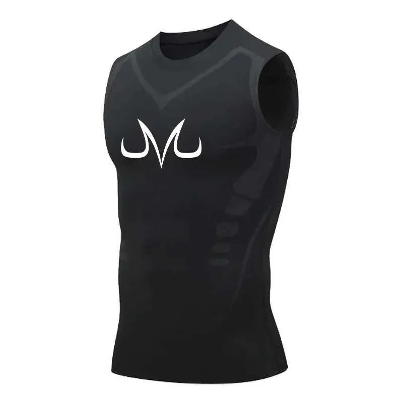 Men's Compression Tank Top - Quick Dry, Breathable, Anime Cartoon ...
