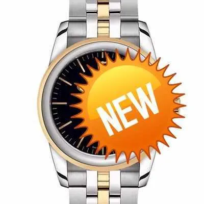 18K Gold Automatic Mechanical Mib Watch With Precision Steel Counter ...