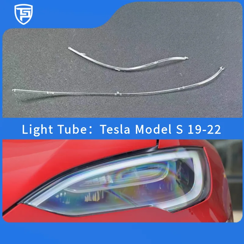 DHgate.com:Tesla Model S LED DRL Guide Tube Light Bar - White Plate ...