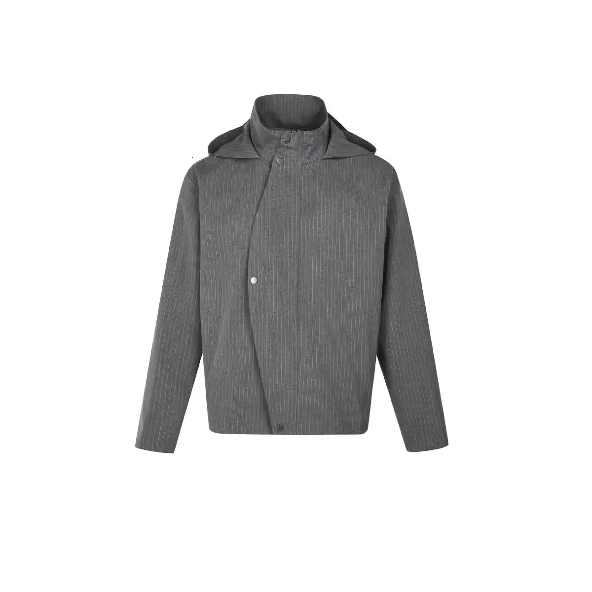 Instagram Vertical Pattern Hoodie Jacket - Niche Design, High-End Metal ...
