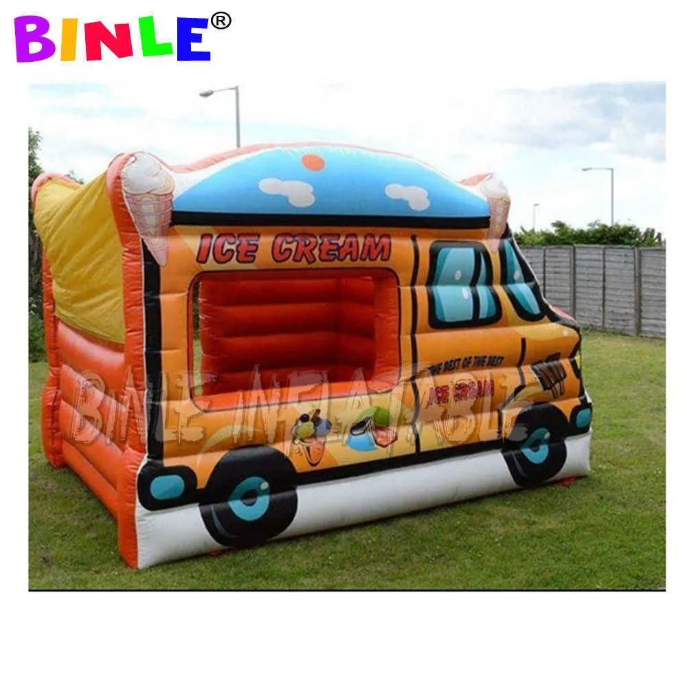 Wholesale Inflatable Ice Cream Booth And Dining Car Inflatable Party ...