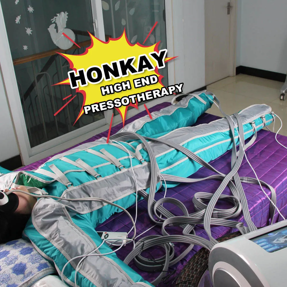 Lymph Drainage Therapy Machine Full Body Air Compression Massager Suit ...