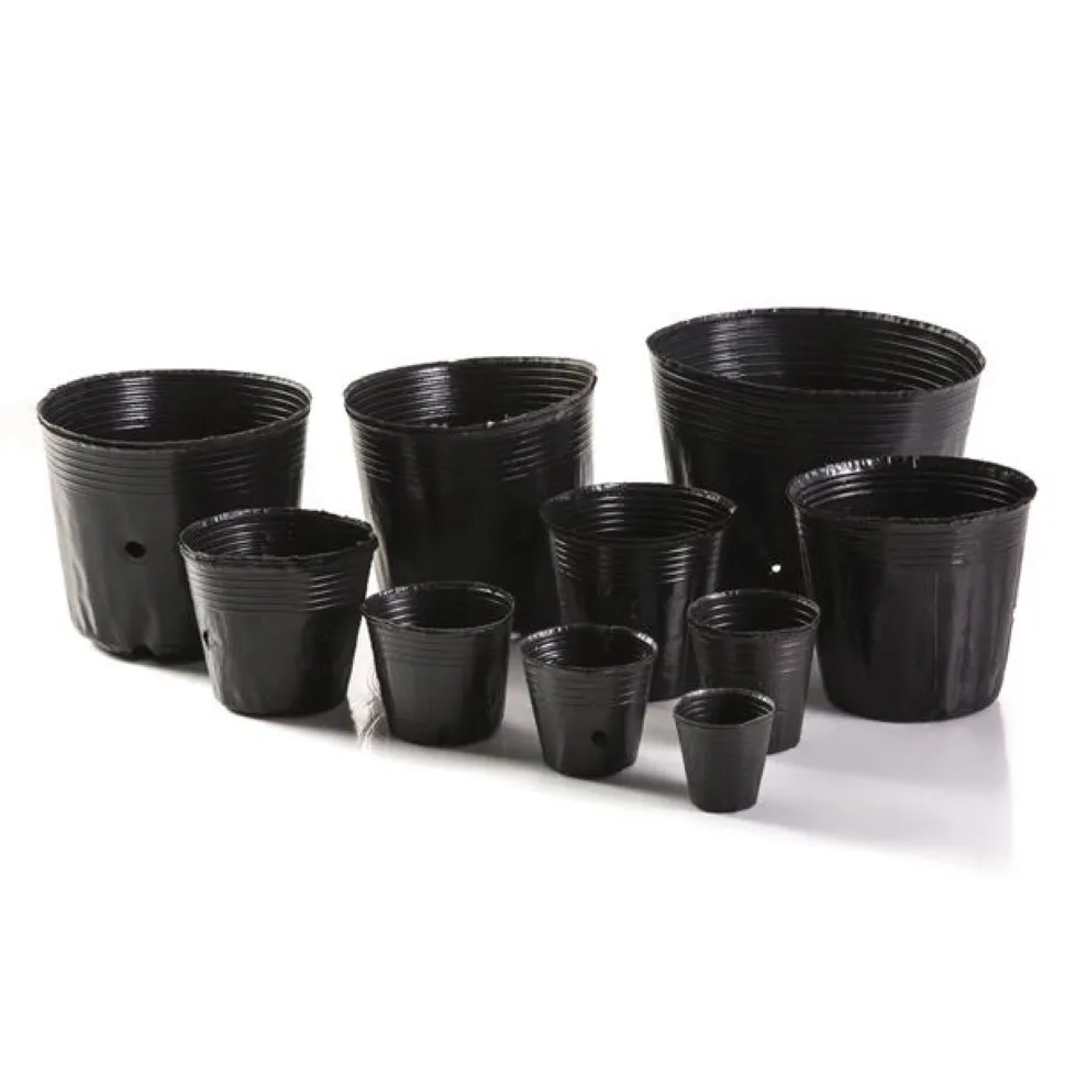 Plastic Waste Management Nursery Pot Set Seedling Pouches For Raising ...